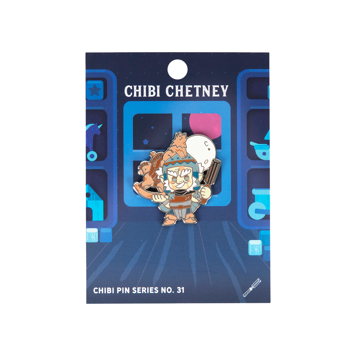 Critical Role Chibi Pin No 31 Chetney Pock Opea