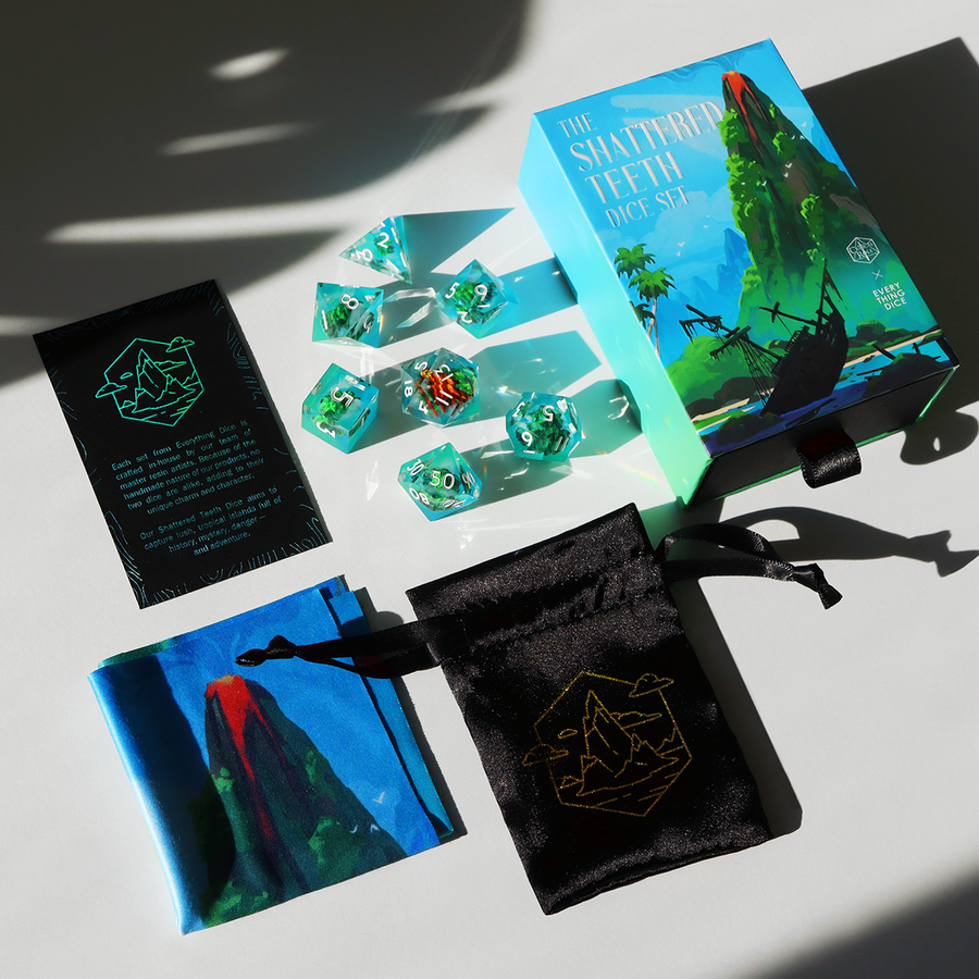 The Shattered Teeth Dice Set – Critical Role