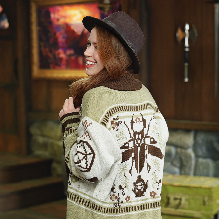Beauty of Exandria: The Wildes - Caduceus Clay Cardigan Sweater ...