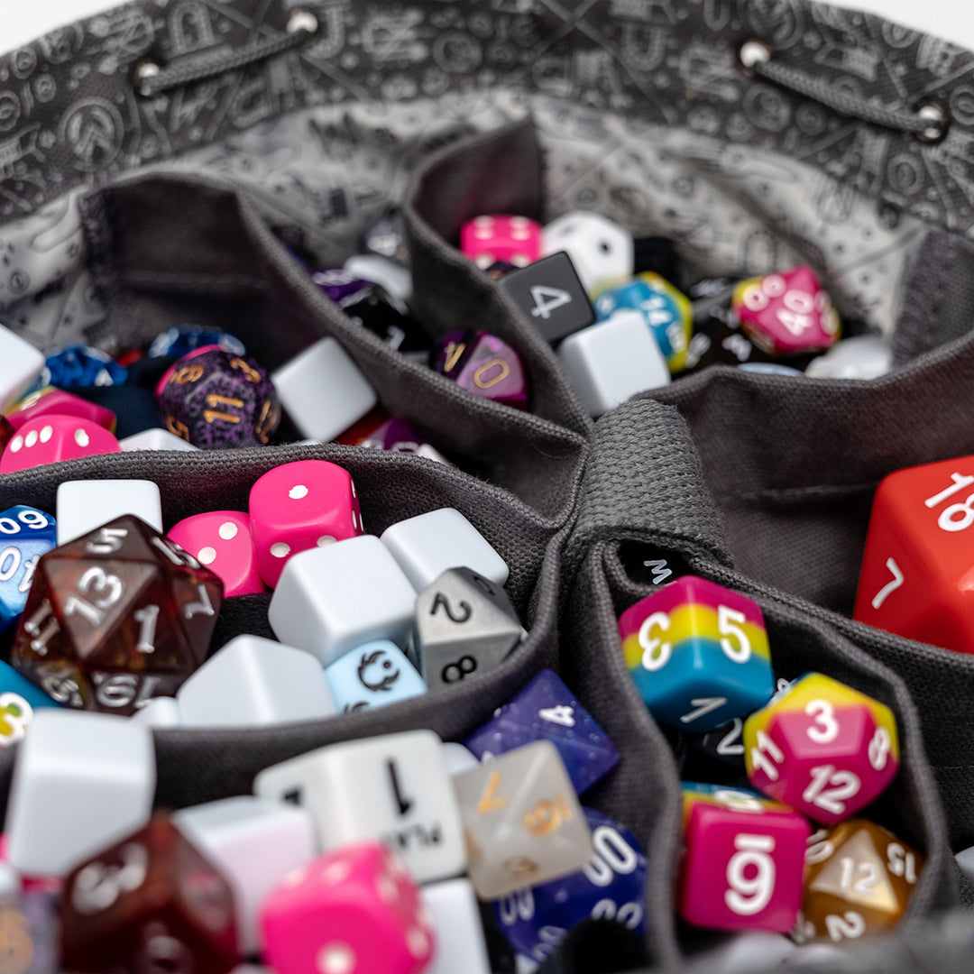 Bailey's Gray Dice Bag of Hoarding – Critical Role